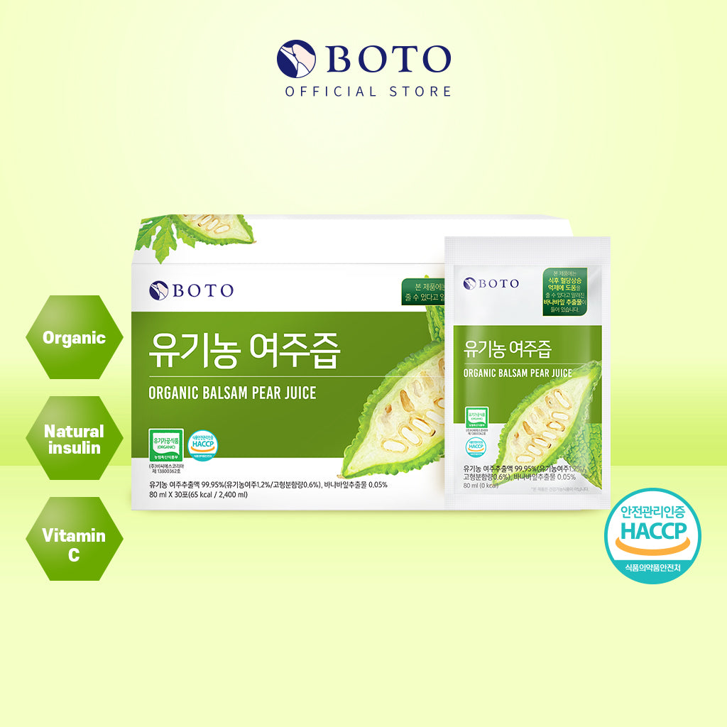 Organic Balsam Juice [80ml x 30 packets] – BOTO GLOBAL