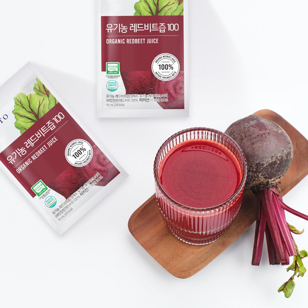 Organic Red Beet Juice [90ml x 100 packets] – BOTO GLOBAL