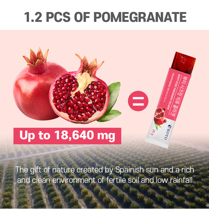Beauty Secret Pomegranate Collagen Jelly [20g x 15 sticks] – BOTO GLOBAL